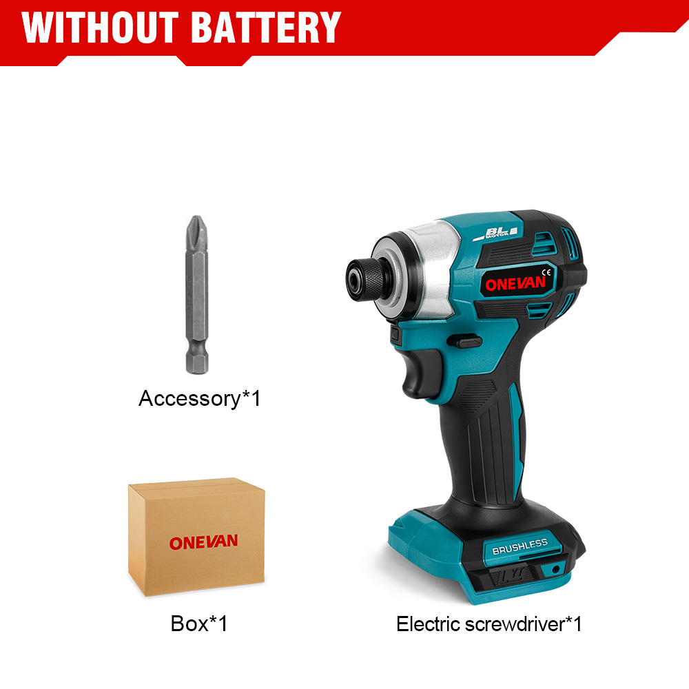 ONEVAN 1000W Brushless Electric Screwdriver 600N.M... – Vicedeal