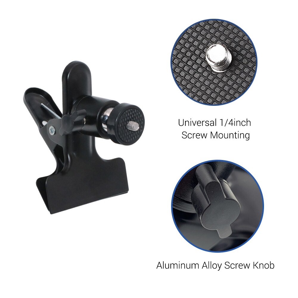 Tripod Clip Mount Spring Clamp Holder with Ball He... – Grandado
