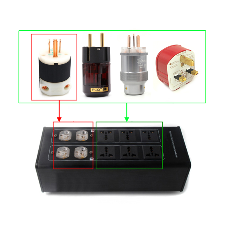 3000VA 15A HIFI Power filter of Audio system LED D... – Vicedeal