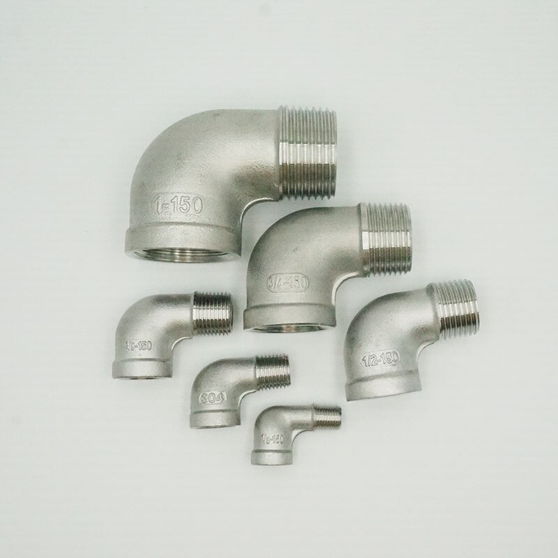 Elbow Threaded Elbow Pipe Fitting Stainless Steel ... – Grandado