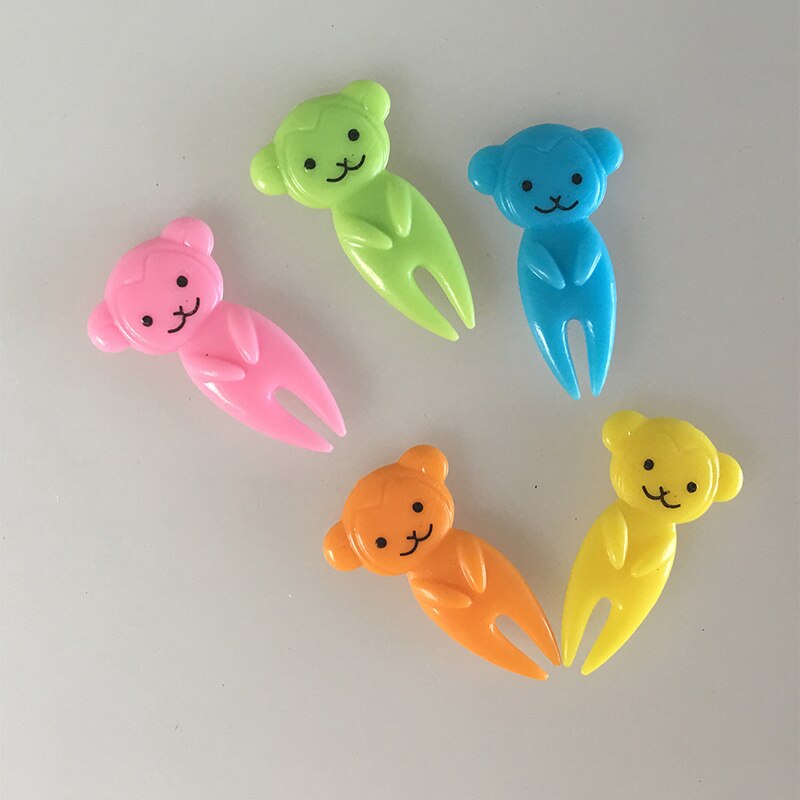 10Pcs Cute Bento Food Pick Fork DIY Decor Forks Ca... – Grandado