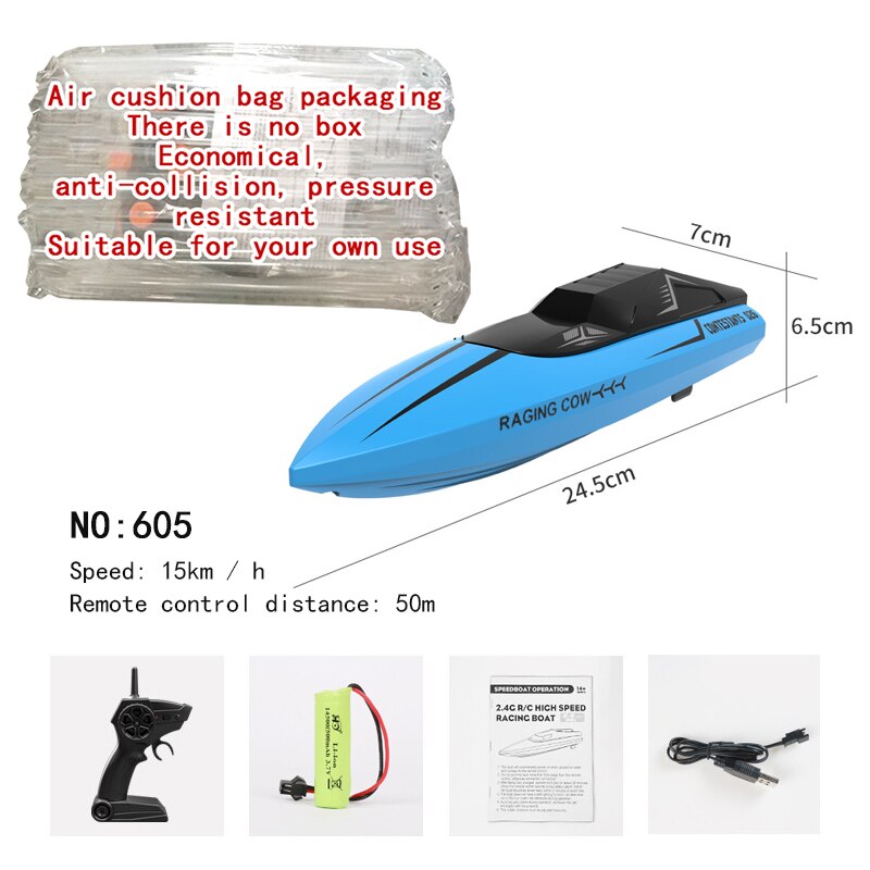 RC Ship Speedboat Toys for Kids Gifs High Speed Re... – Vicedeal