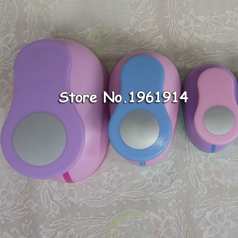 3pcs(5.0cm,3.8cm,2.5cm) circle shape craft punch s... – Vicedeal