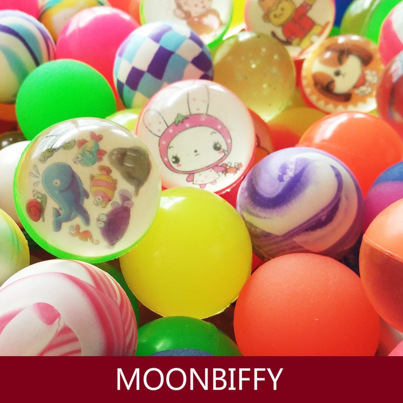 45mm Rubber Bouncing Ball Mixed Bouncy Skip Ball O... – Vicedeal
