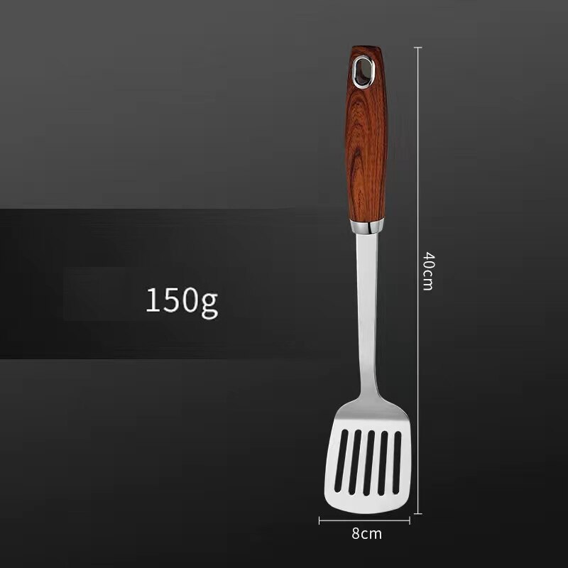 Heat Resistant Kitchen Stainless Steel Spatula Slo... – Vicedeal