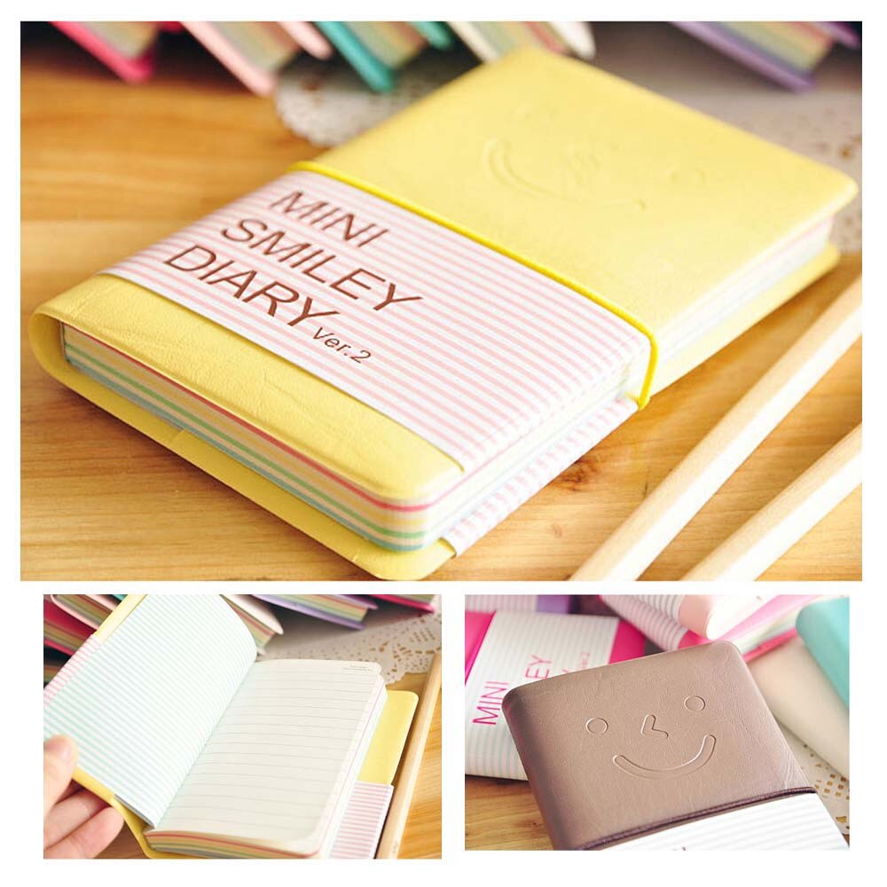 Leather Portable Notebook Pocket Diary Memo Notepa... – Grandado
