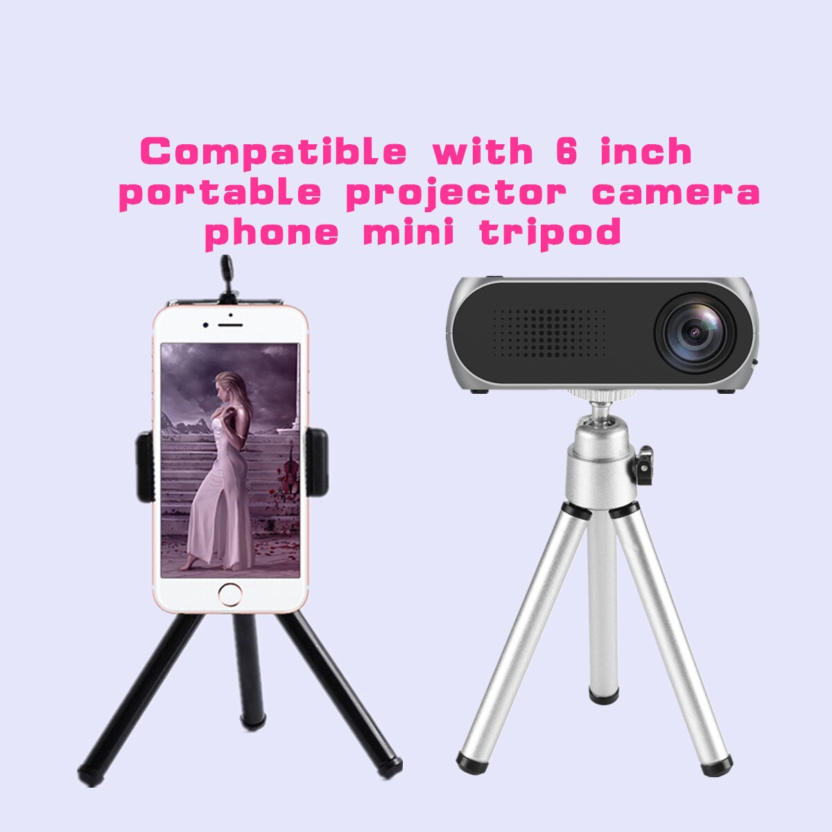 Draagbare Mini Statief 6 Inches Compatibel Mini Pr... – Grandado