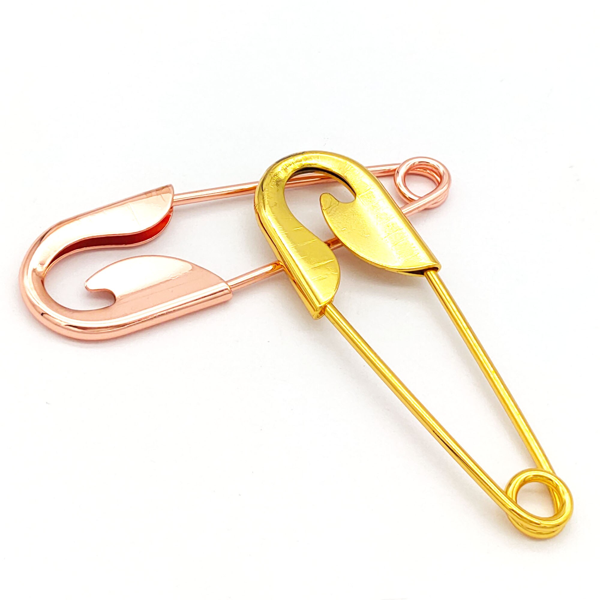 Rose gold Large Safety Pin Jumbo Kilt Laundry Pins... – Grandado