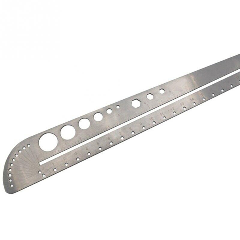 Ruler Portable Protractor Angle Meter Clear Scale ... – Grandado
