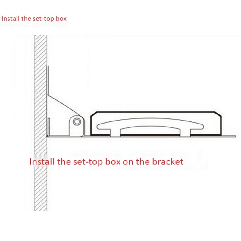 Foldable Wall-Mounted Set-Top Box Rack Router Brac... – Vicedeal