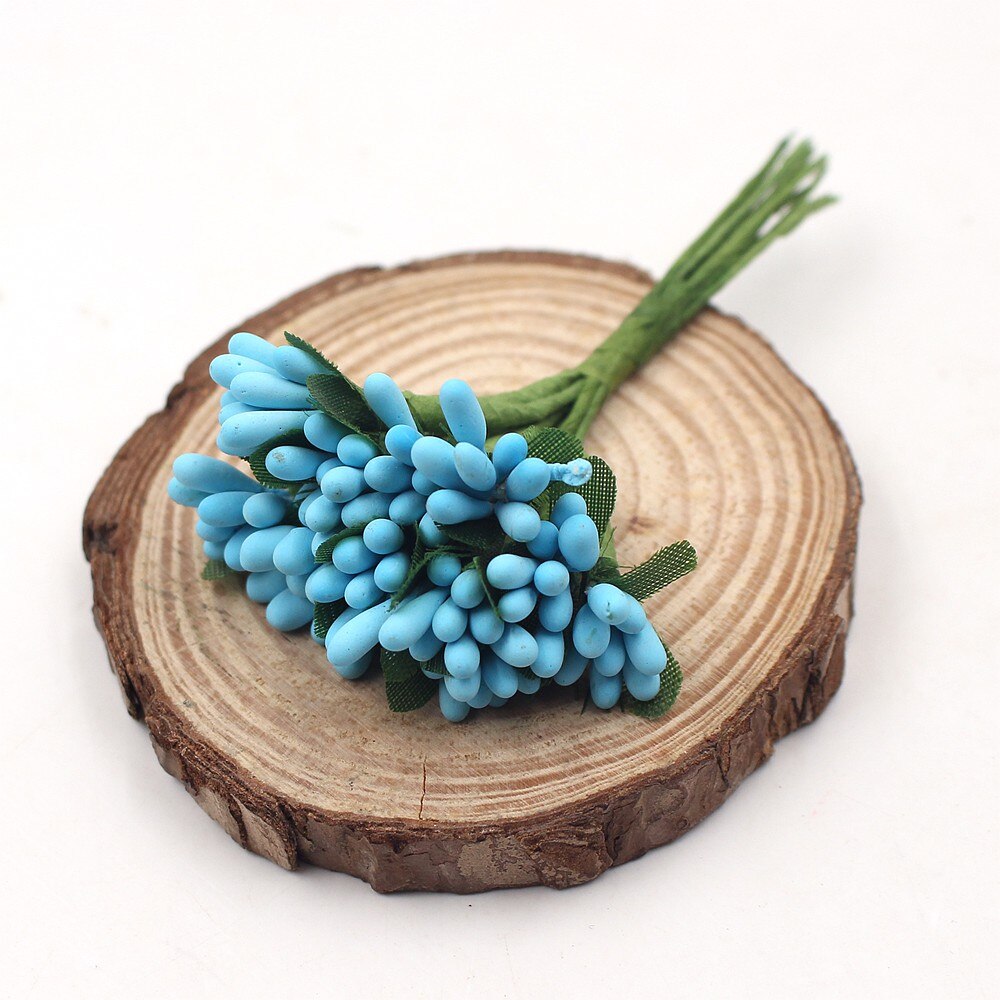 12pcs Mini Leek Stamen Handmade Artificial Flowers... – Vicedeal