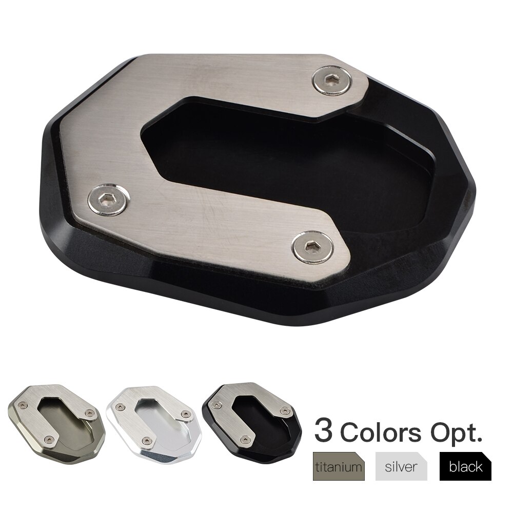 NICECNC Motorcycle Side Stand Enlarger Plate Exten... – Grandado