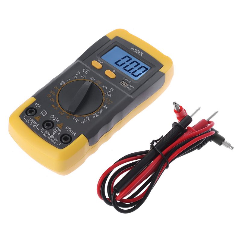 A830L Digital Multimeter LCD AC/DC Ammeter Voltmet... – Vicedeal