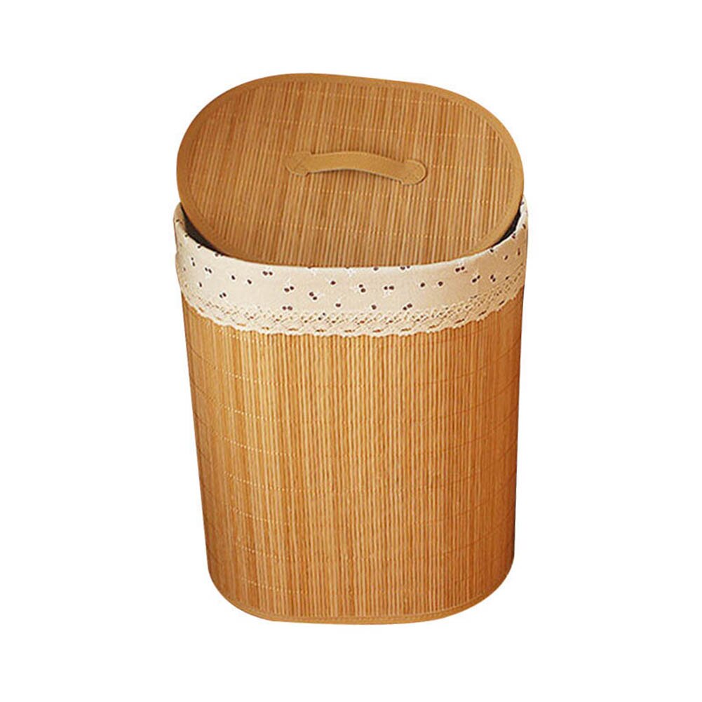 Folding Bamboo Storage Basket Large Storage Laundr... – Vicedeal