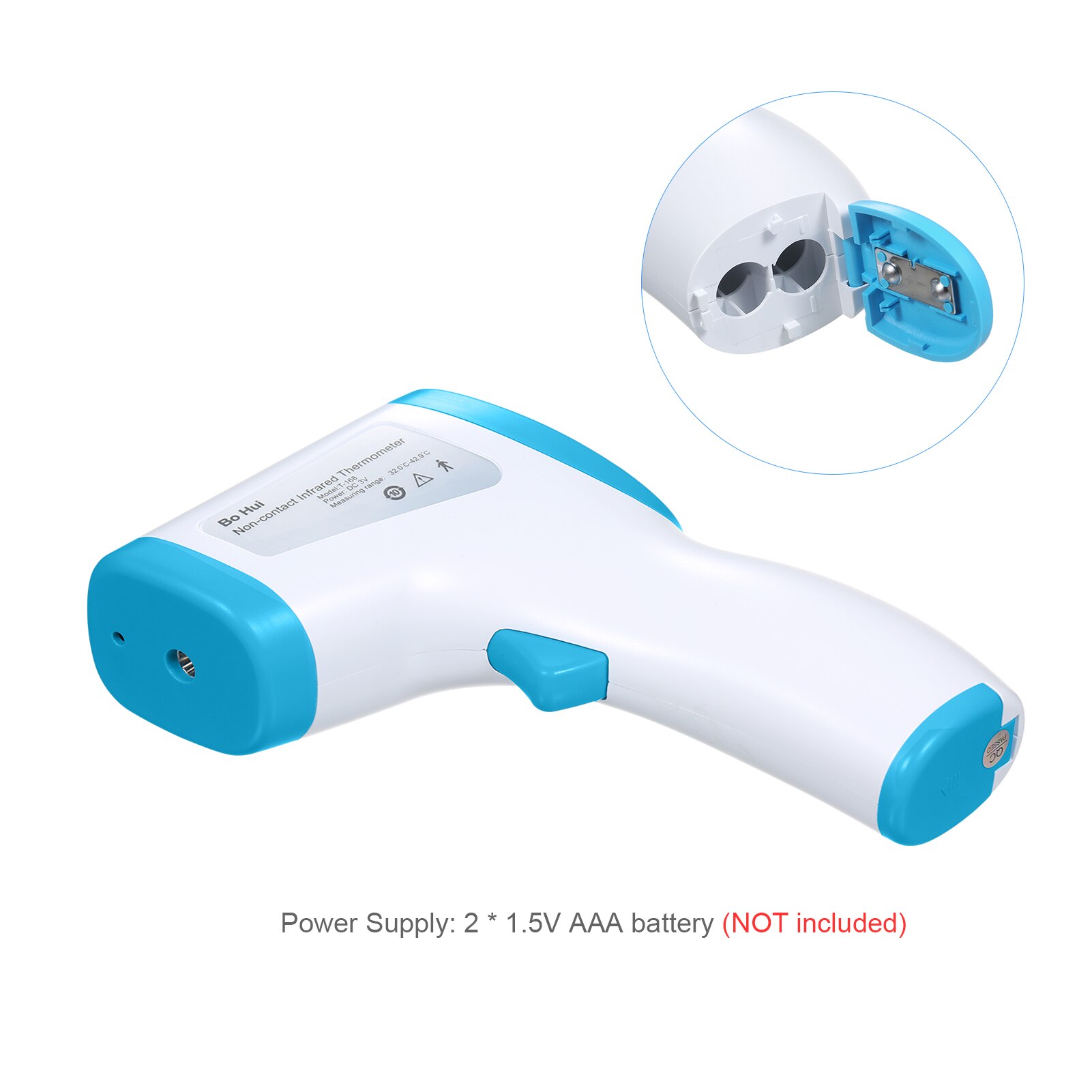 Non-contact Infrared Thermometer Blue Backlight LC... – Grandado