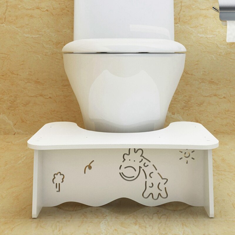 Portable Squatting Toilet Stool,Wood-Plastic Board Toilet Assistance ...