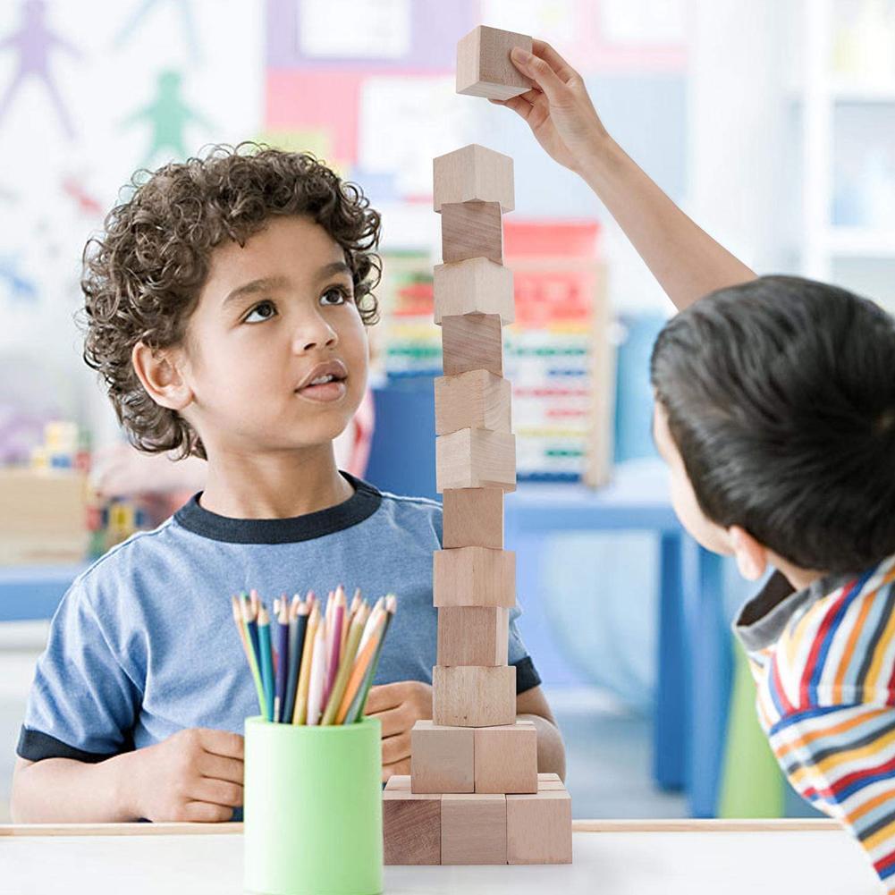 10/20/25 Mm Houten Vierkante Blokken Mini Cubes Ve... – Vicedeal