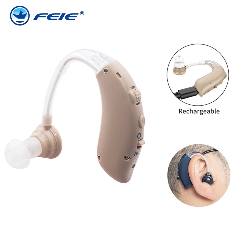 S-25 BTE Rechargeable Bluetooth Hearing Aid Ear Ai... – Grandado