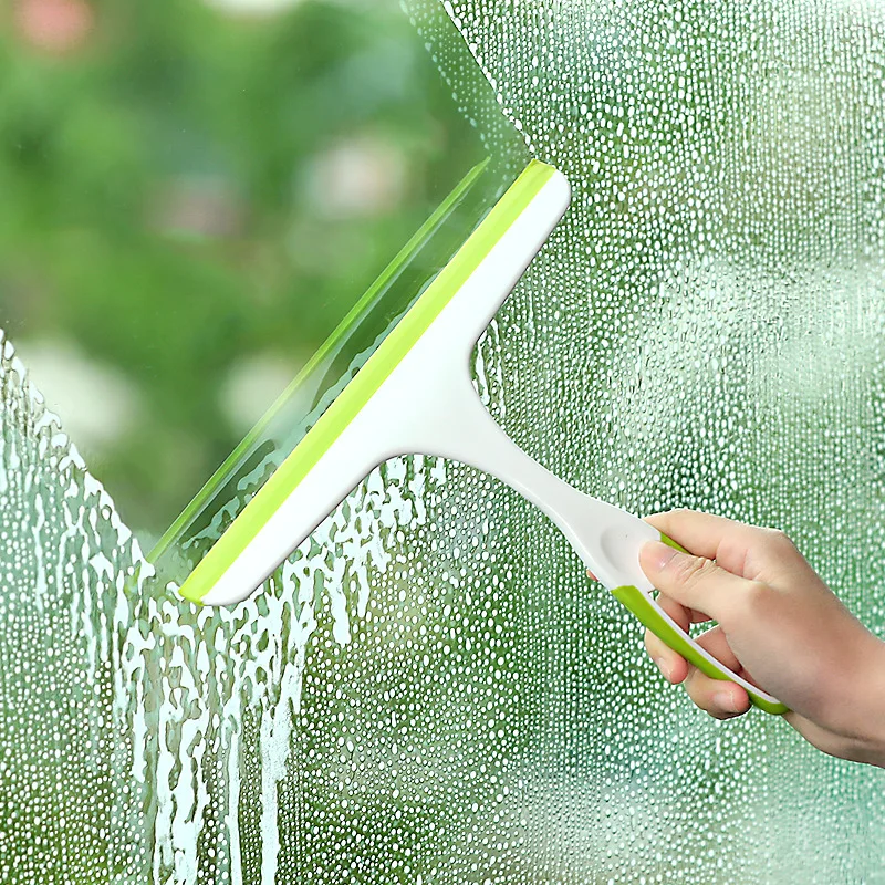 Window Glass Wiper with Silicone Blade Mirror Clea... – Grandado