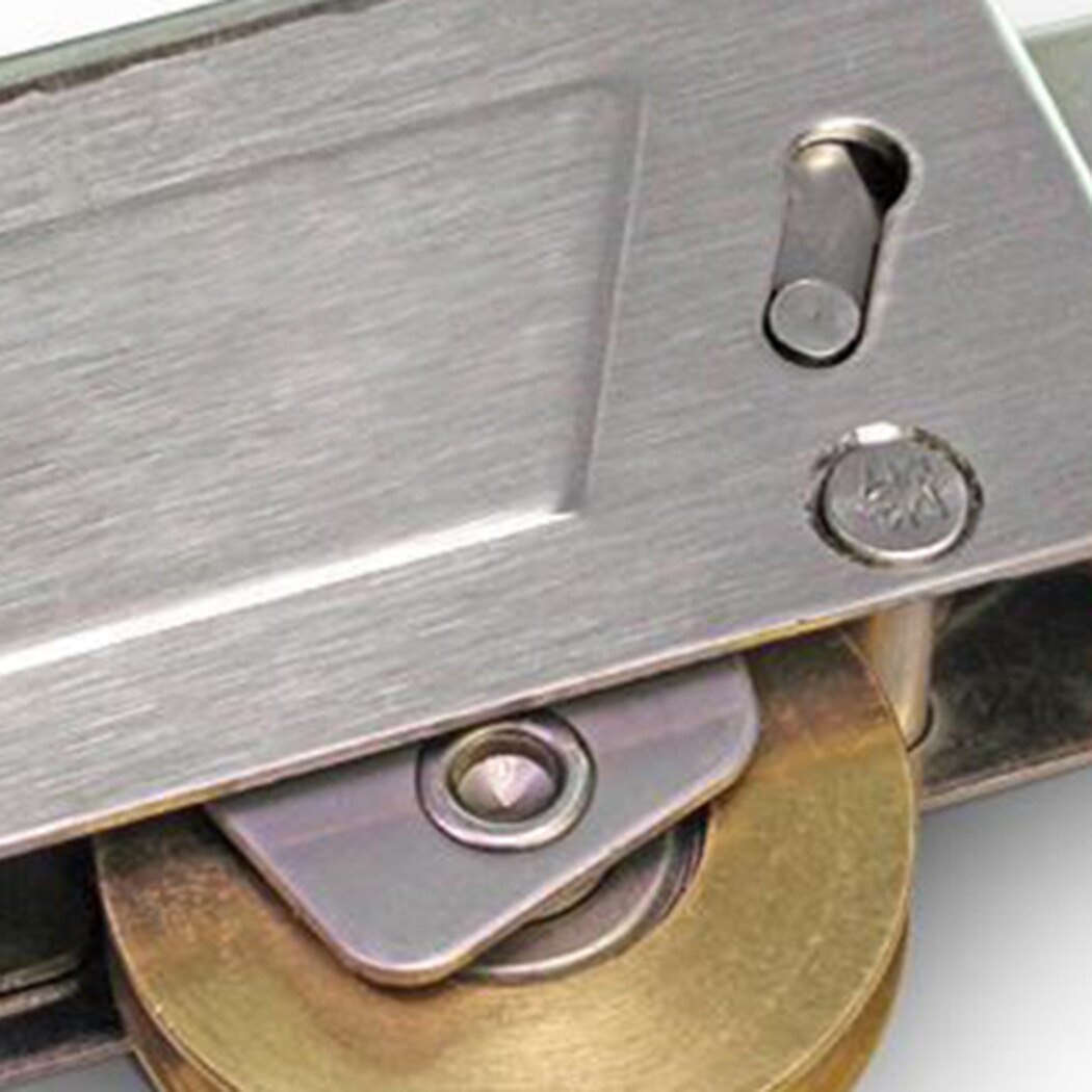 Two Wheels Tandem Sliding Balcony Door Roller Alum... – Grandado