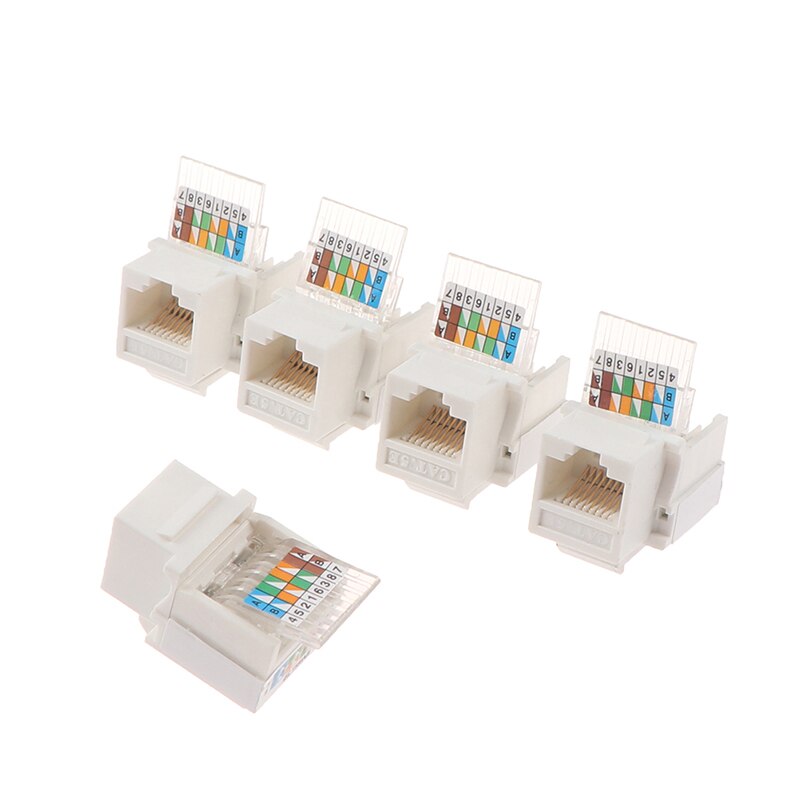 5pcs CAT5E UTP Network Module Tool-free RJ45 Conne... – Grandado
