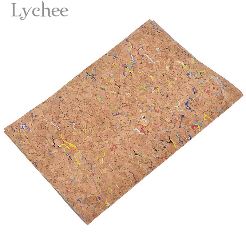 Lychee Life 21x29cm A4 Soft Cork PU Fabric Printed... – Grandado