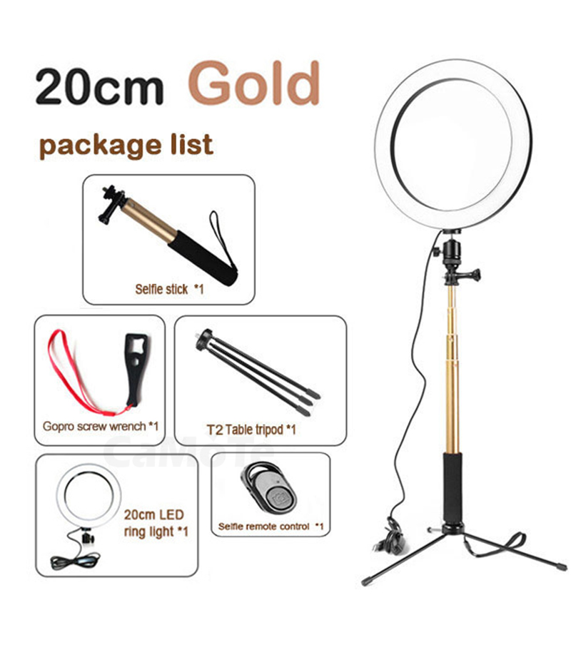 TikTok 10inch 5600K LED Ring 10inch Light Lamp Dim... – Grandado