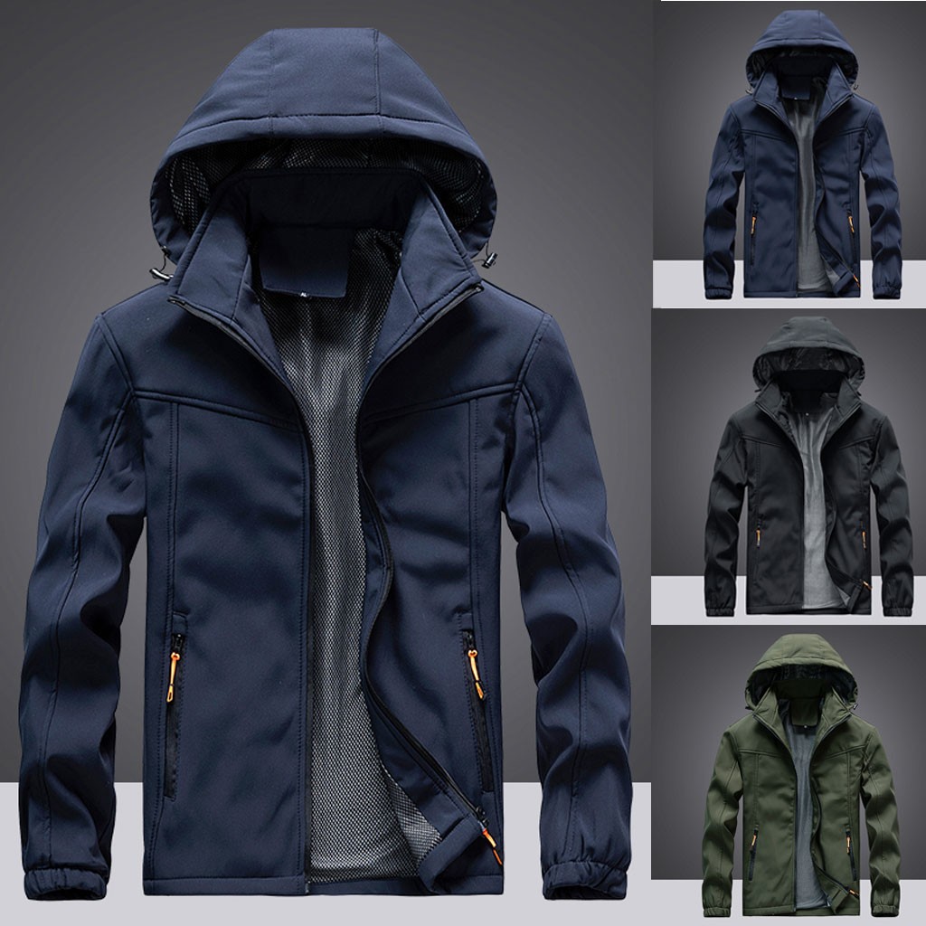 Softshell jas mannen winddicht wandelen jas Heren ... – Grandado