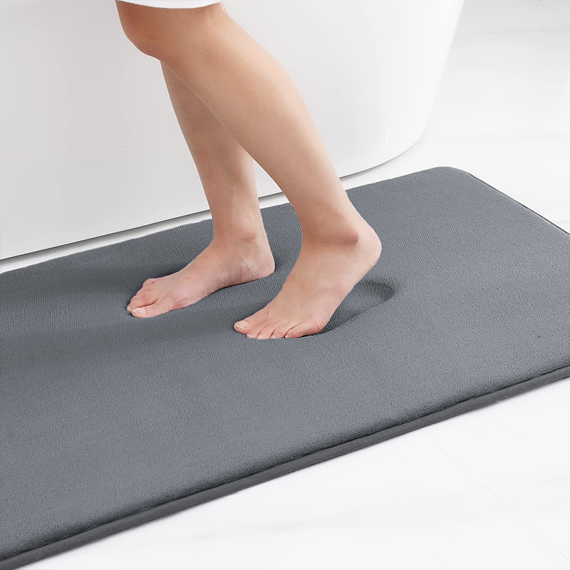 Silicone Bath Mat Non-Slip Shower Bathroom Rug Mem... – Vicedeal