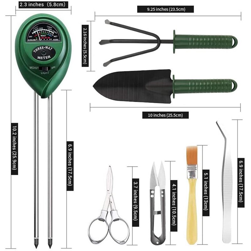 Soil Light Moisture PH Meter Tester Digital Analyz... – Grandado