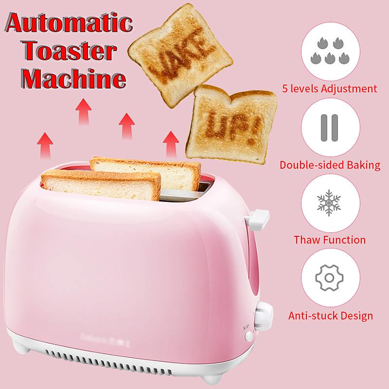 Automatic Electric Toaster 2 Slices Slot Toast Bak... – Grandado