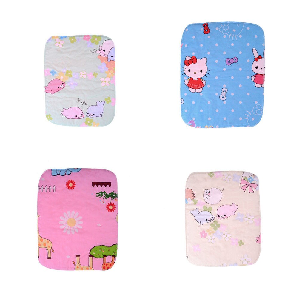 35 x 25cm Baby Reusable Nappy Sheet Mat Cover Stro... – Grandado