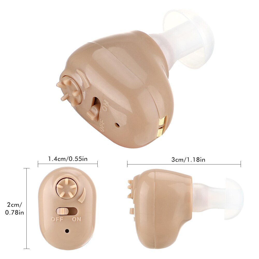 In-Ear Portable Hearing Aid Device Rechargeable So... – Grandado