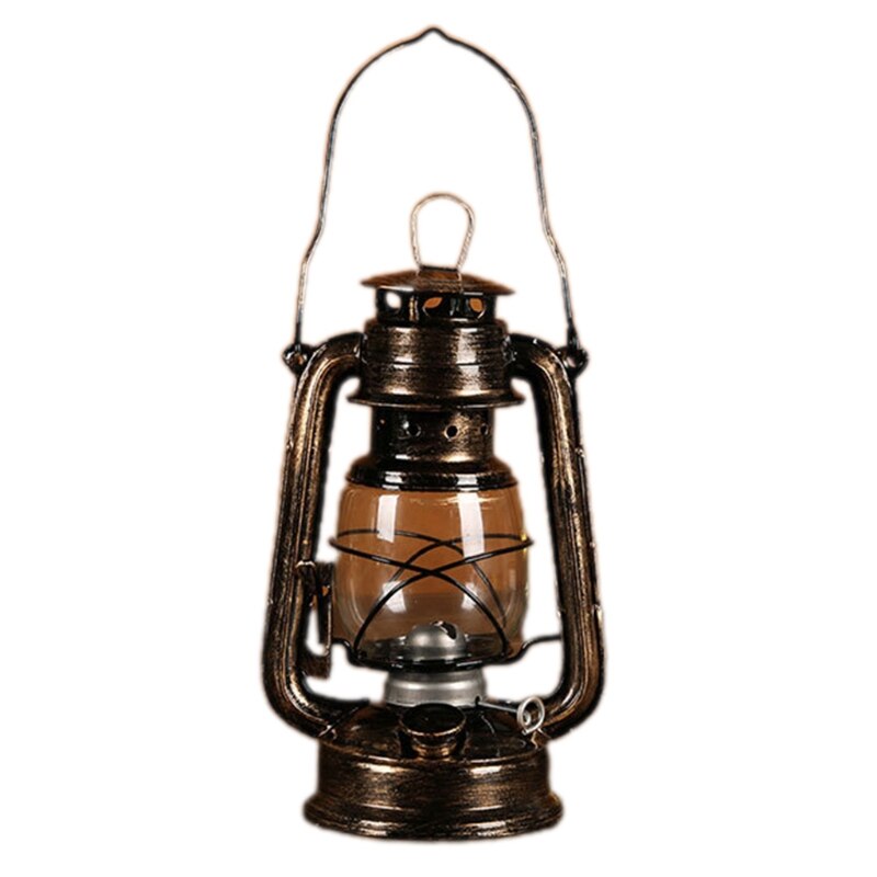 Retro Vintage LED Metal Oil Lamp Portable Lantern ... – Grandado