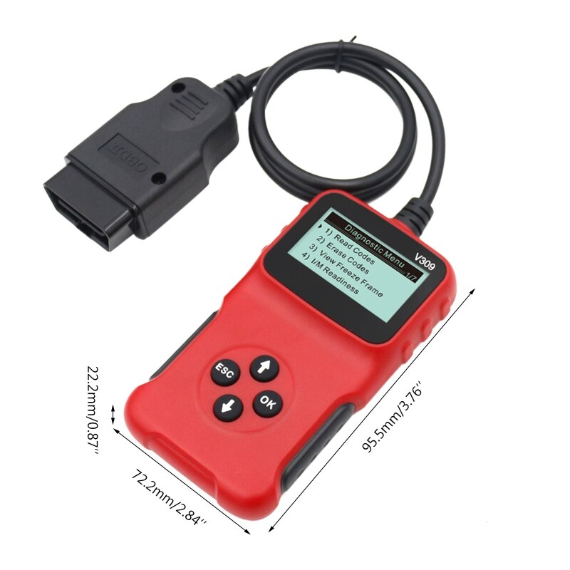 Universal Obd Auto Fout Lezer Code Scanner Vehicle Auto Detectorfout ...