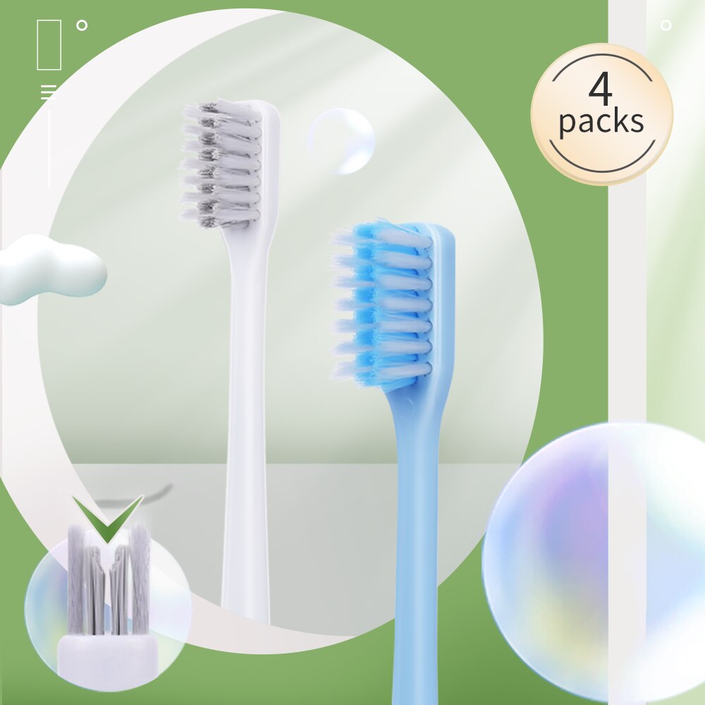 Y-Kelin V-Shaped Bass Brushing Toothbrush V-Trim S... – Grandado