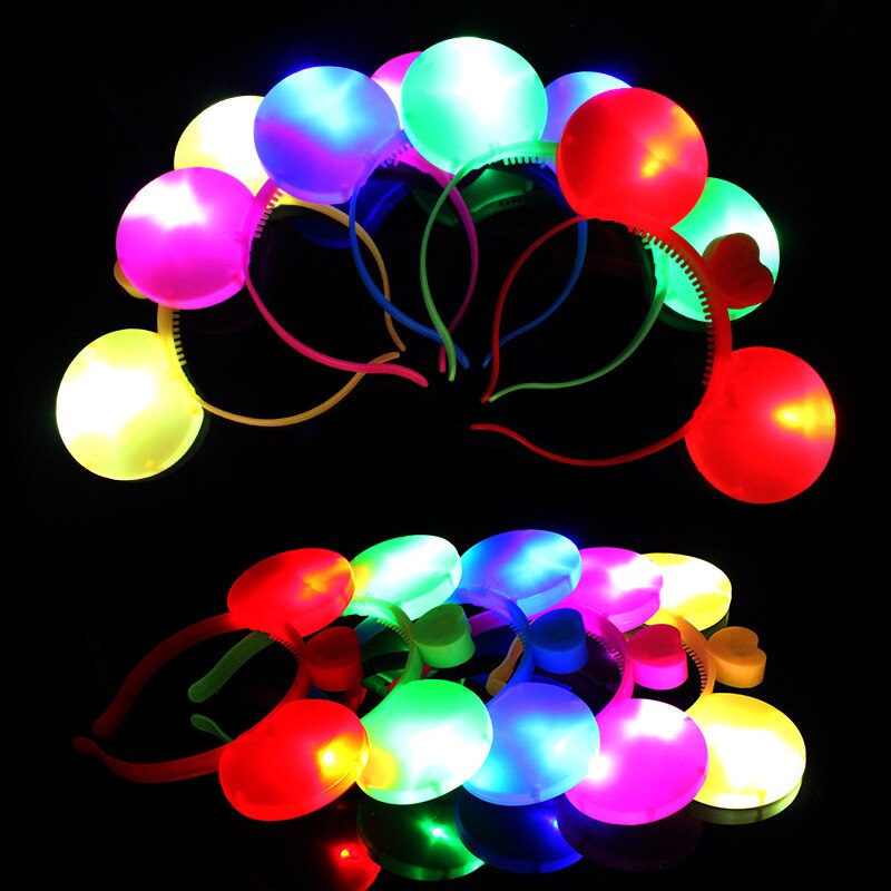 Mini Cat Animal Ears LED Flashing Glow Headband Wo... – Grandado