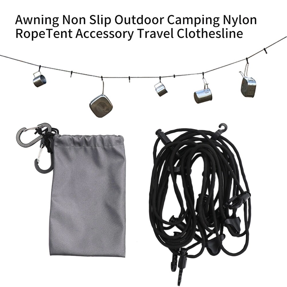 Travel Clothesline Drying Non Slip Awning Adjustab... – Grandado