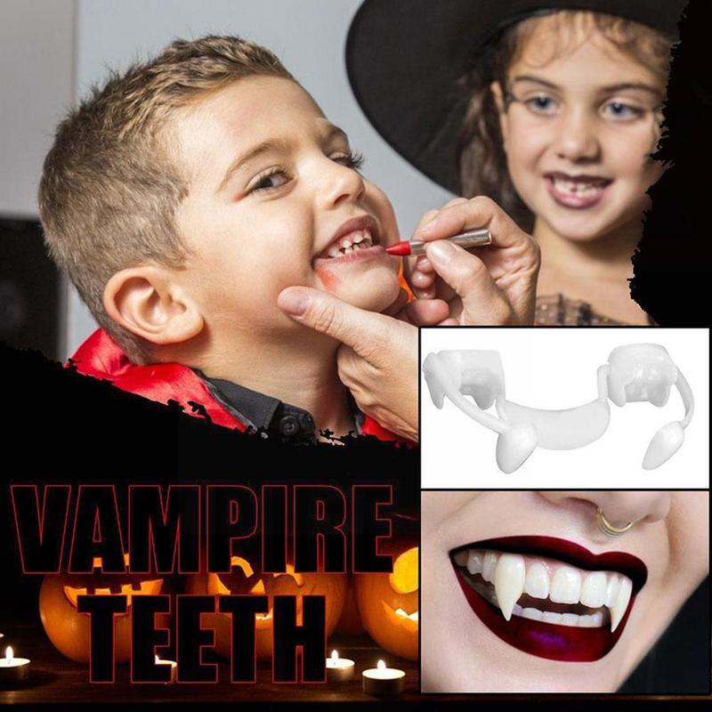 Halloween Retractable Teeth Hiphop Gold Braces Pro... – Vicedeal