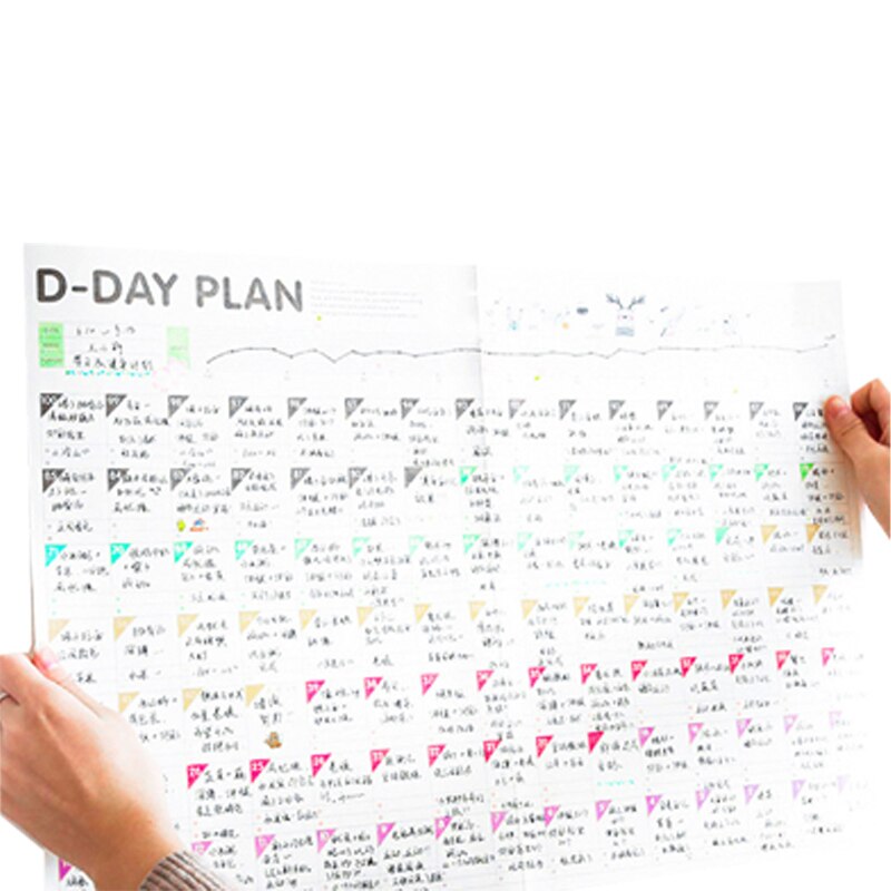 2022 wall calendar year planner daily plan paper w... – Grandado