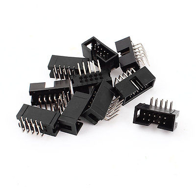 100pcs 90 Degree 10 Pin 2 Row 2.54mm Male JTAG Soc... – Vicedeal