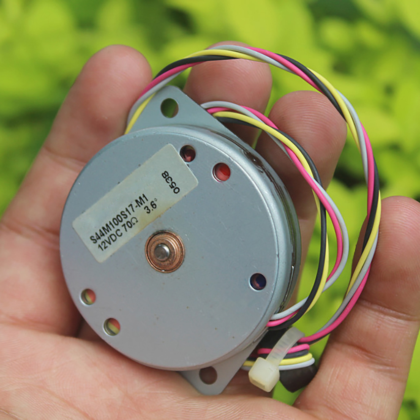 DC 12V Ultra-thin Stepper Motor 2-phase 4-wire 3.6... – Grandado