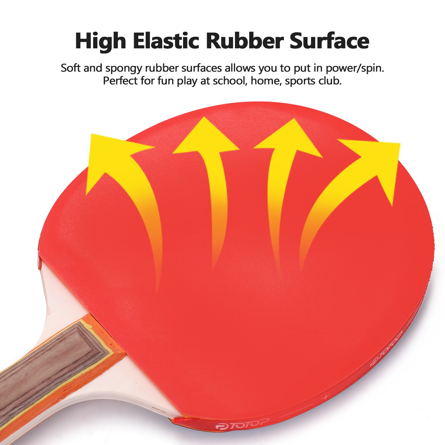 Bordtennisracket 3 st bollar set lättviktskraftigt... – Grandado