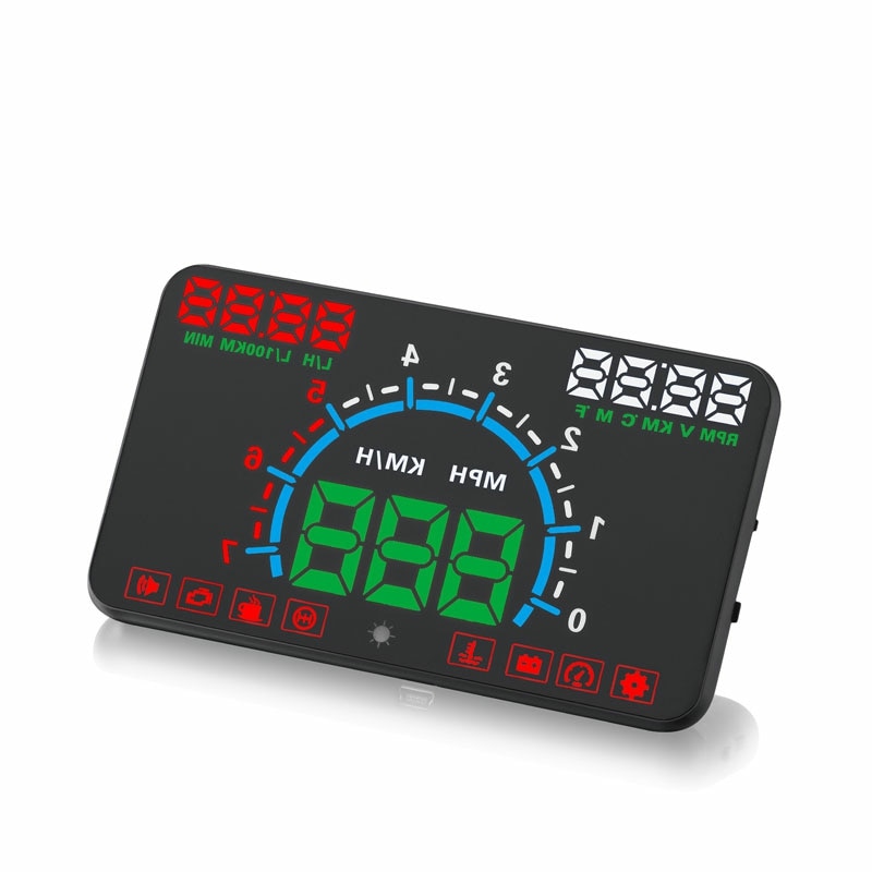 Newest E350 Car HUD Head-Up Display Combine OBD &G... – Vicedeal