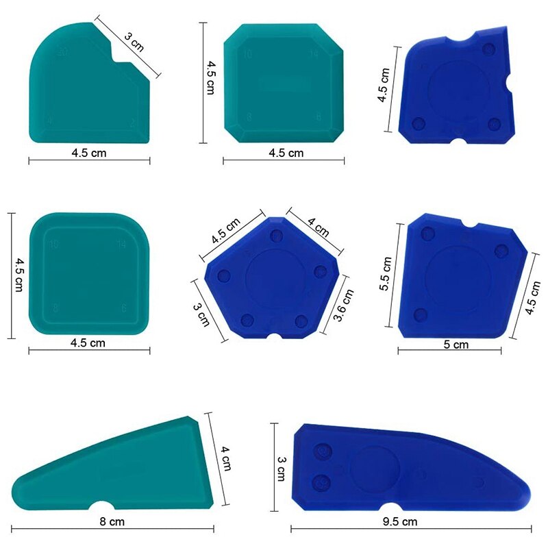 Silicone Caulking Tool Kit 16 Pcs Sealant Remover ... – Grandado