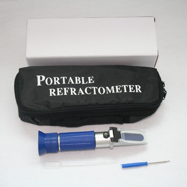 Hand held 0-5% Brix refractometer RHB-5ATC – Grandado