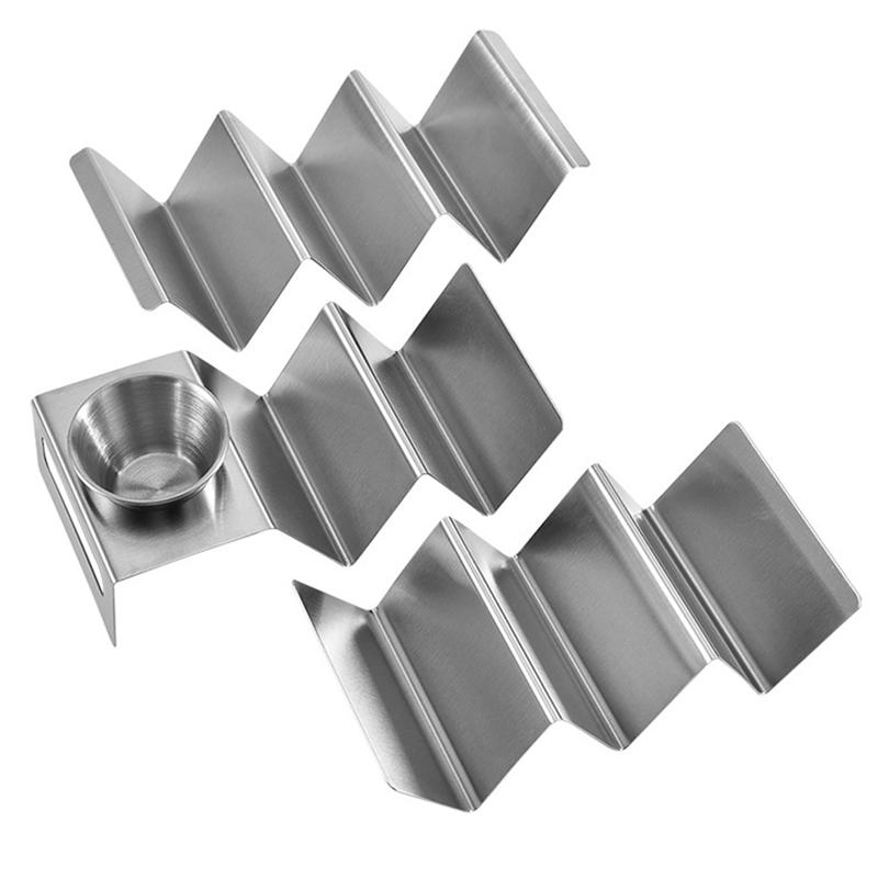 3/2/1Pcs Taco Holder Stainless Steel Taco Tray Sta... – Grandado
