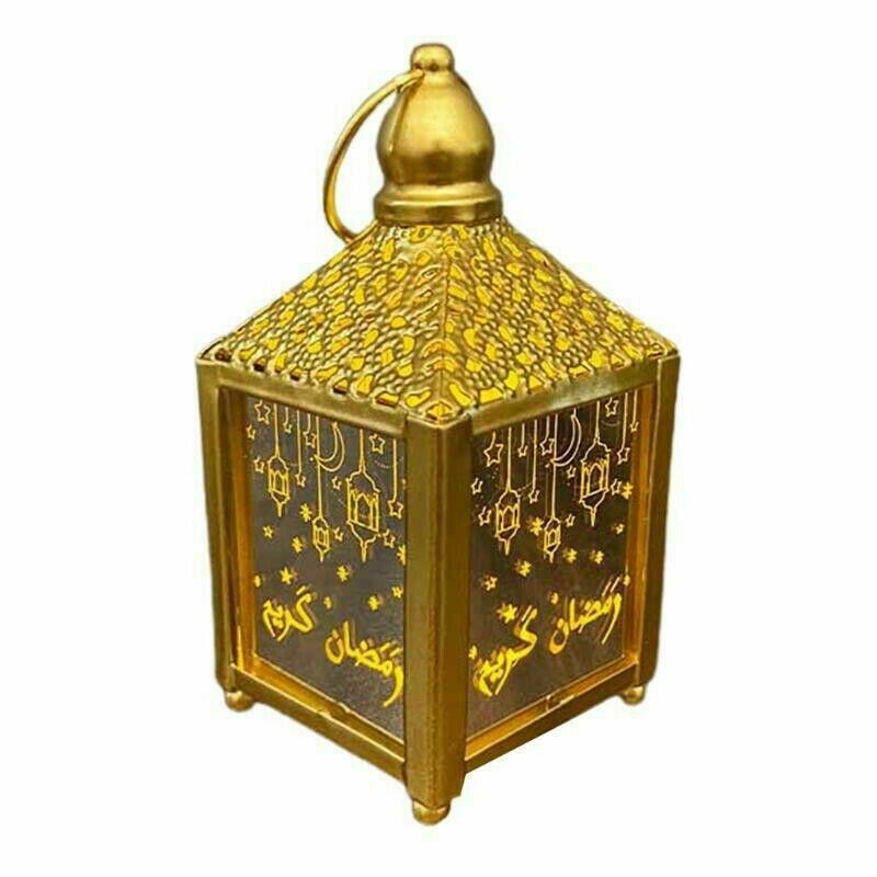 Retro Iron ramadan lantern lamp EID Mubarak Festiv... – Grandado