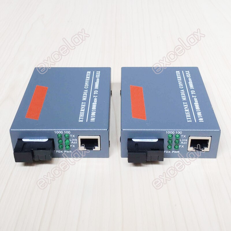 1 Pair 20KM 10/100/1000M Base - T to SX/LX Single ... – Grandado