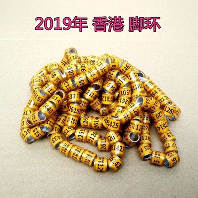 Yellow HKPA pigeon rings birds ring – Grandado